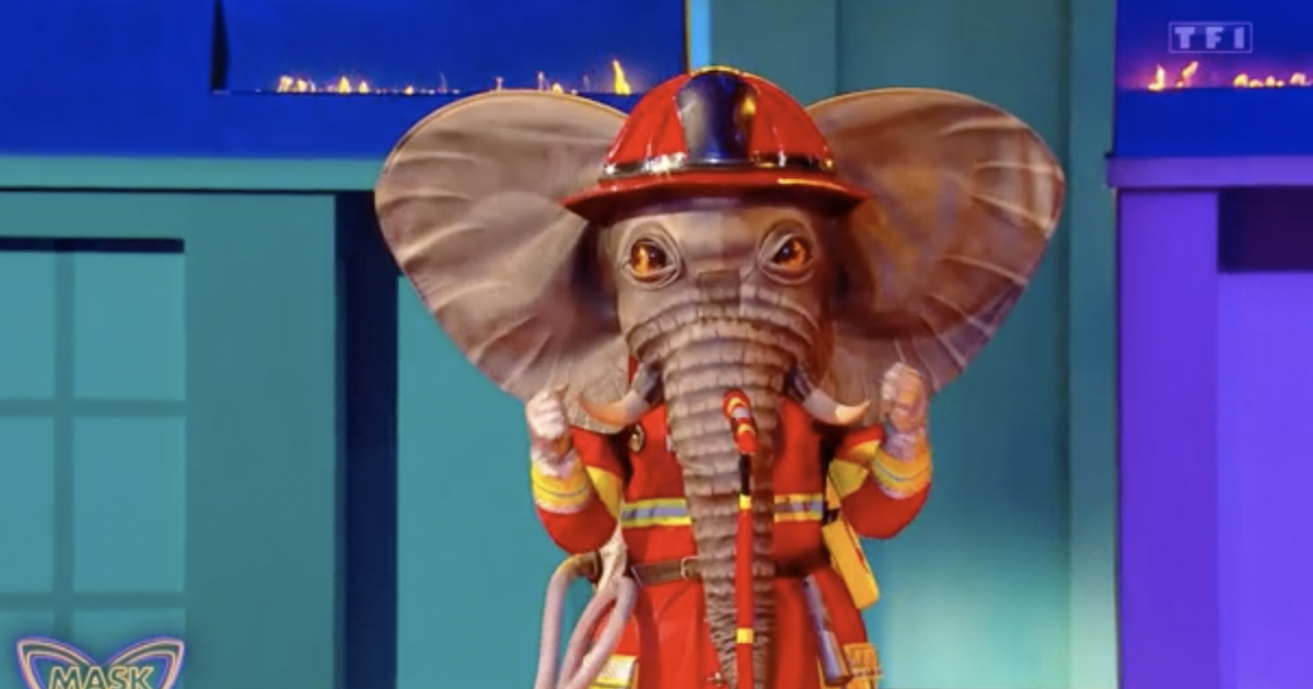 L'Éléphant dans Mask Singer - TF1 - Purepeople