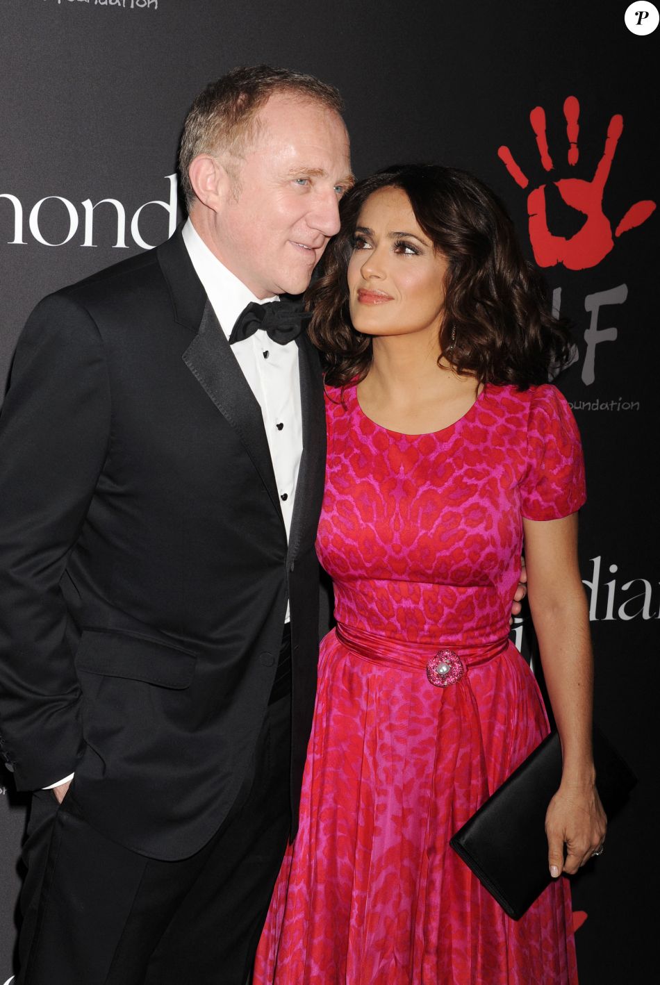 François-Henri Pinault et sa femme Salma Hayek - Soirée du premier Bal ...