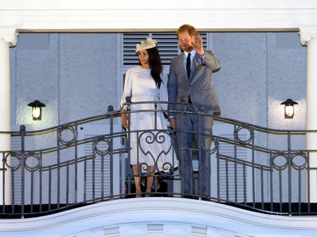 Photo : Le prince Harry, duc de Sussex et sa femme Meghan Markle ...