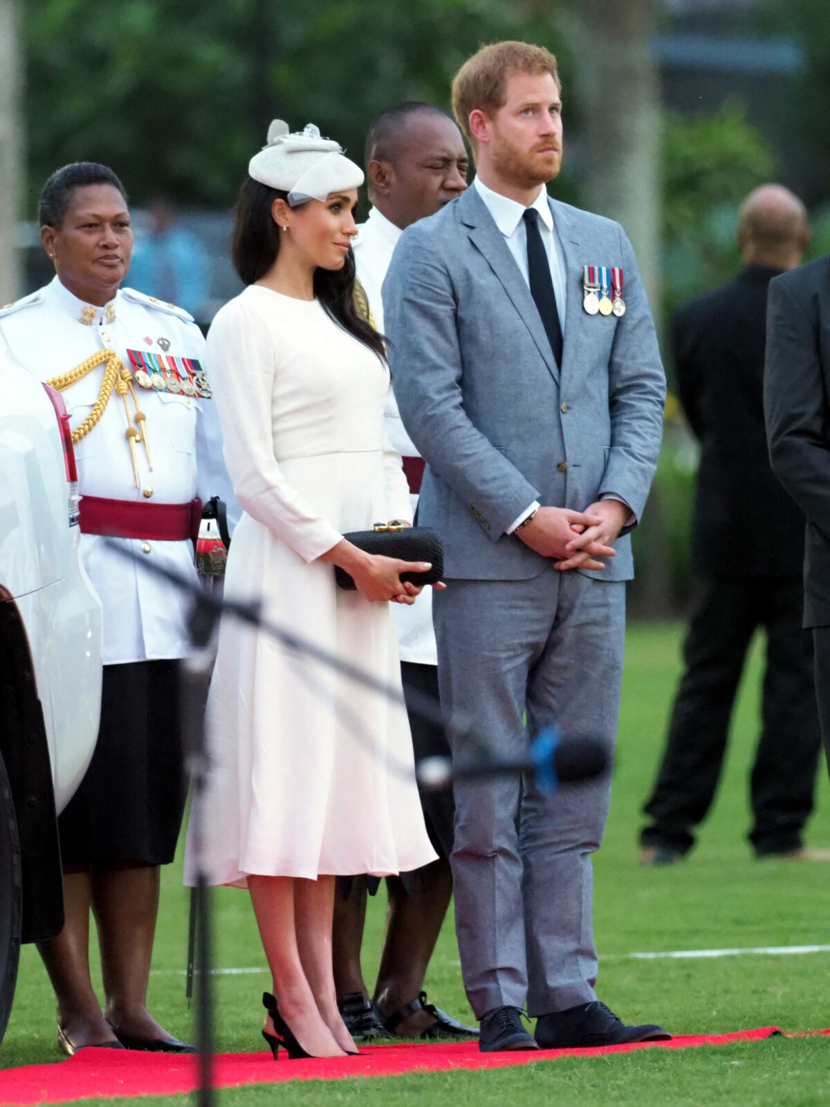 Photo : Le prince Harry, duc de Sussex et sa femme Meghan Markle ...
