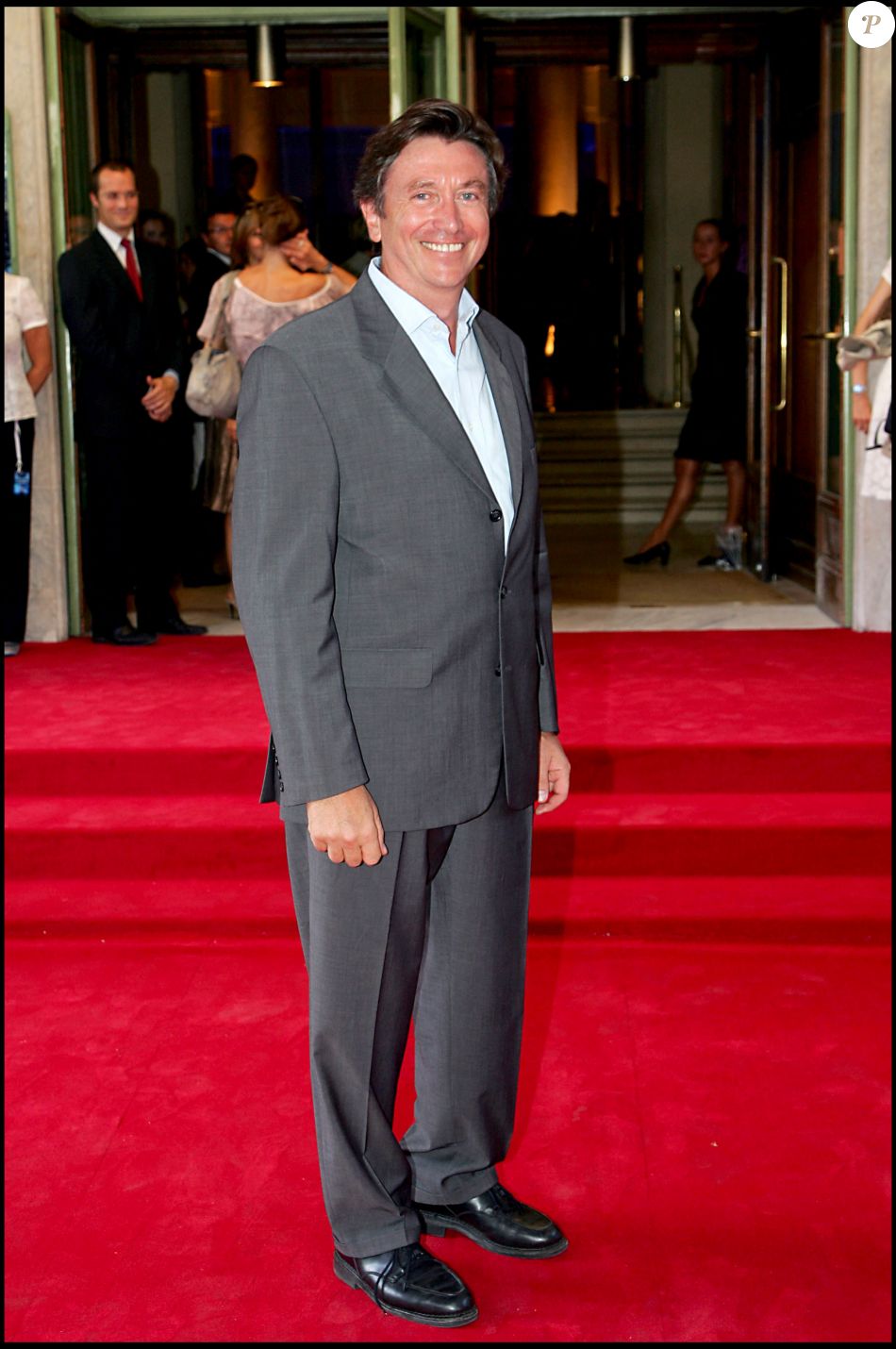 JACQUES LEGROS LORS DE LA CONFERENCE DE PRESSE DE RENTREE DE TF1 ...