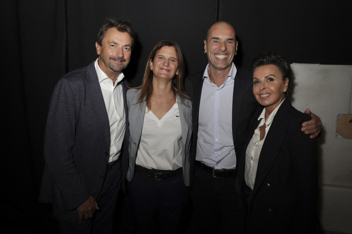 Photo : Exclusif - Henri Leconte, Alexandra Fusai, Cédric Pioline, Maya ...