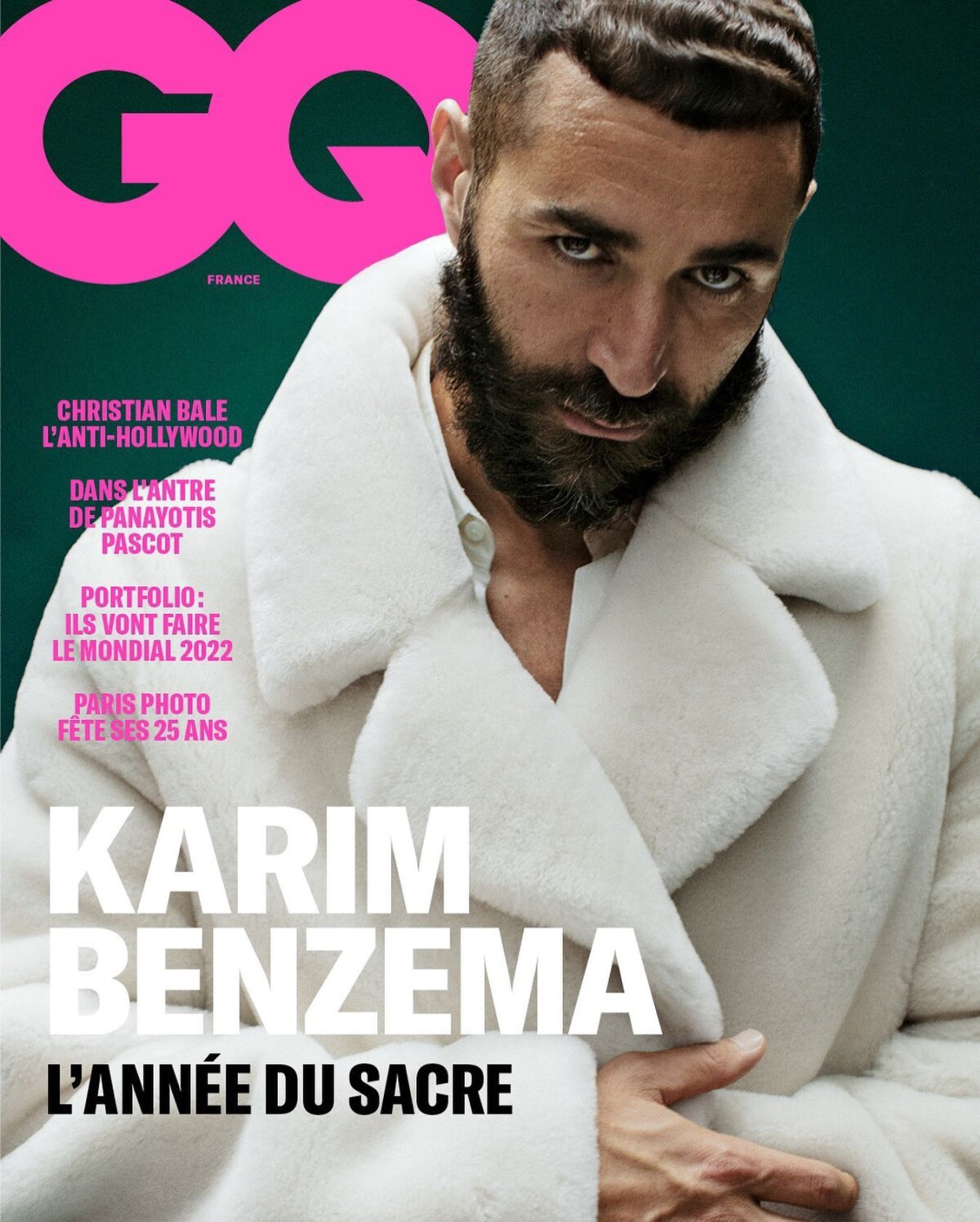 Photo : Une du magazine GQ de novembre 2022. - Purepeople