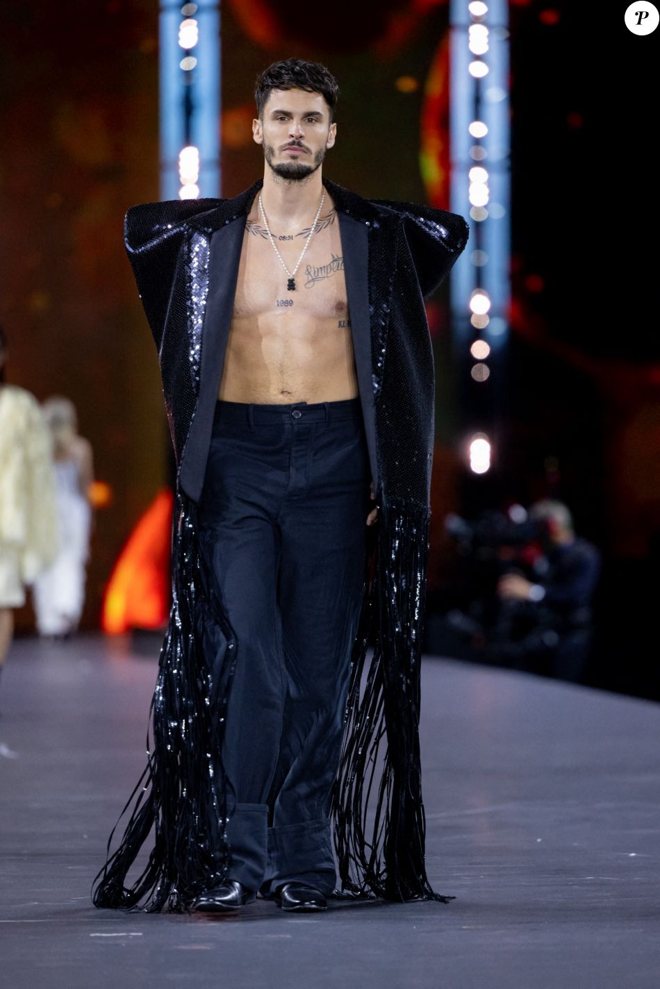 Baptiste Giabiconi - Défilé Walk Your Worth By L'Oreal à l'Ecole ...