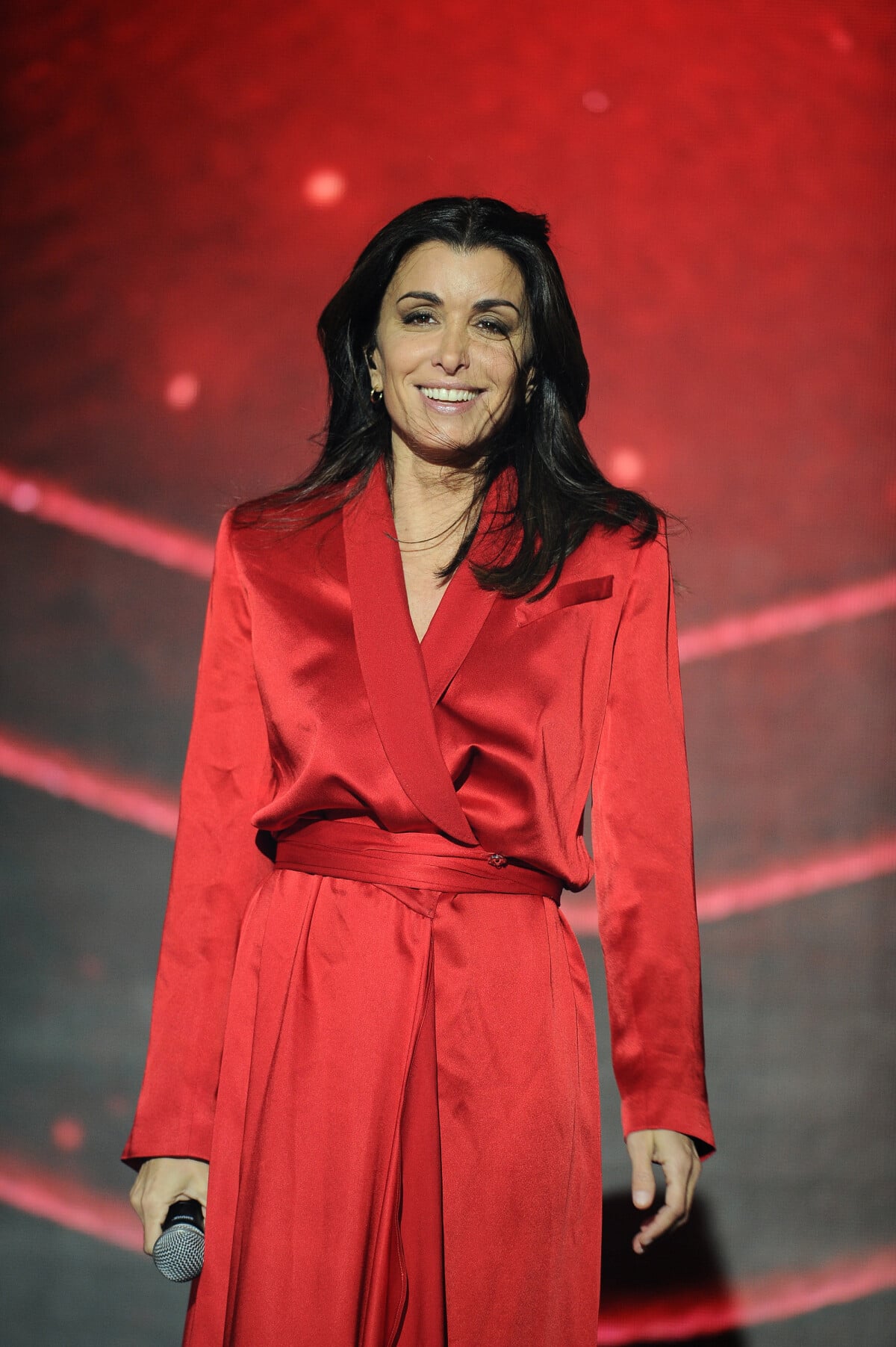 Photo : Exclusif - Jenifer Bartoli lors de l'enregistrement de l ...