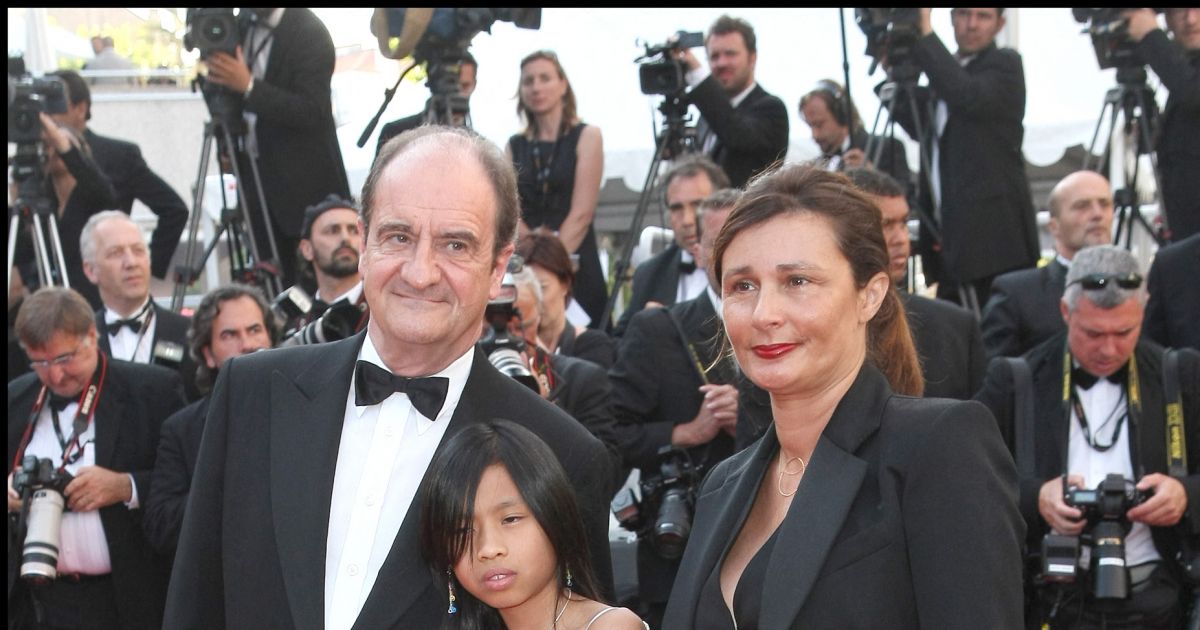 Pierre Lescure avec sa femme Frédérique et leur fille Anna-Rose au ...