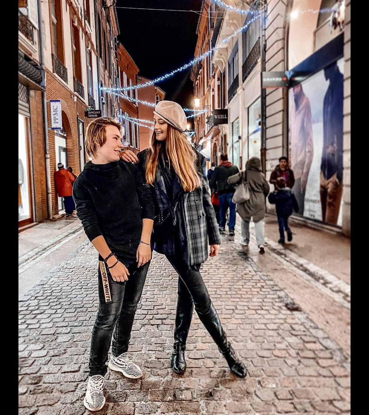 Photo : Swann et Rosalie, les enfants de Jean-Luc Reichmann - Purepeople