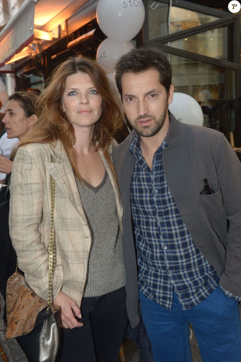 Frédéric Diefenthal et sa femme Gwendoline Hamon - Soiree d ...