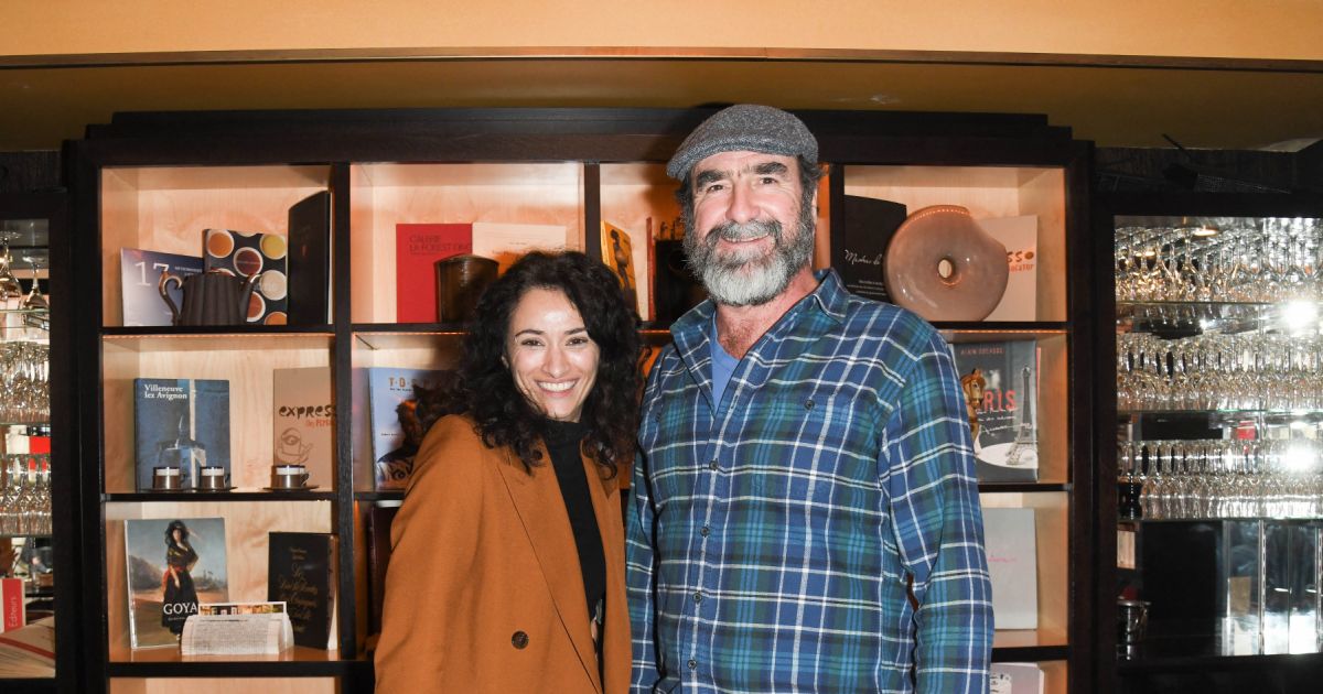 Exclusif - Rachida Brakni et Eric Cantona lors d'une conférence de ...