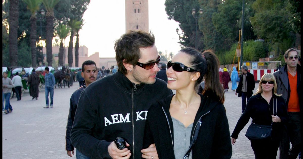 Marie Fugain et Richard Charest sur la place Jamal El Fna à Marrakech ...