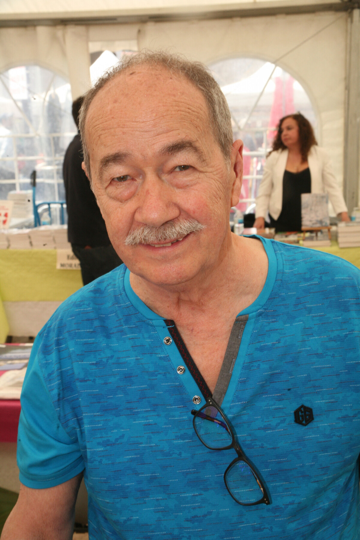 Photo : Jean Sarrus - Salon du livre de Cosne-sur-Loire le 26 Mai 2019 ...