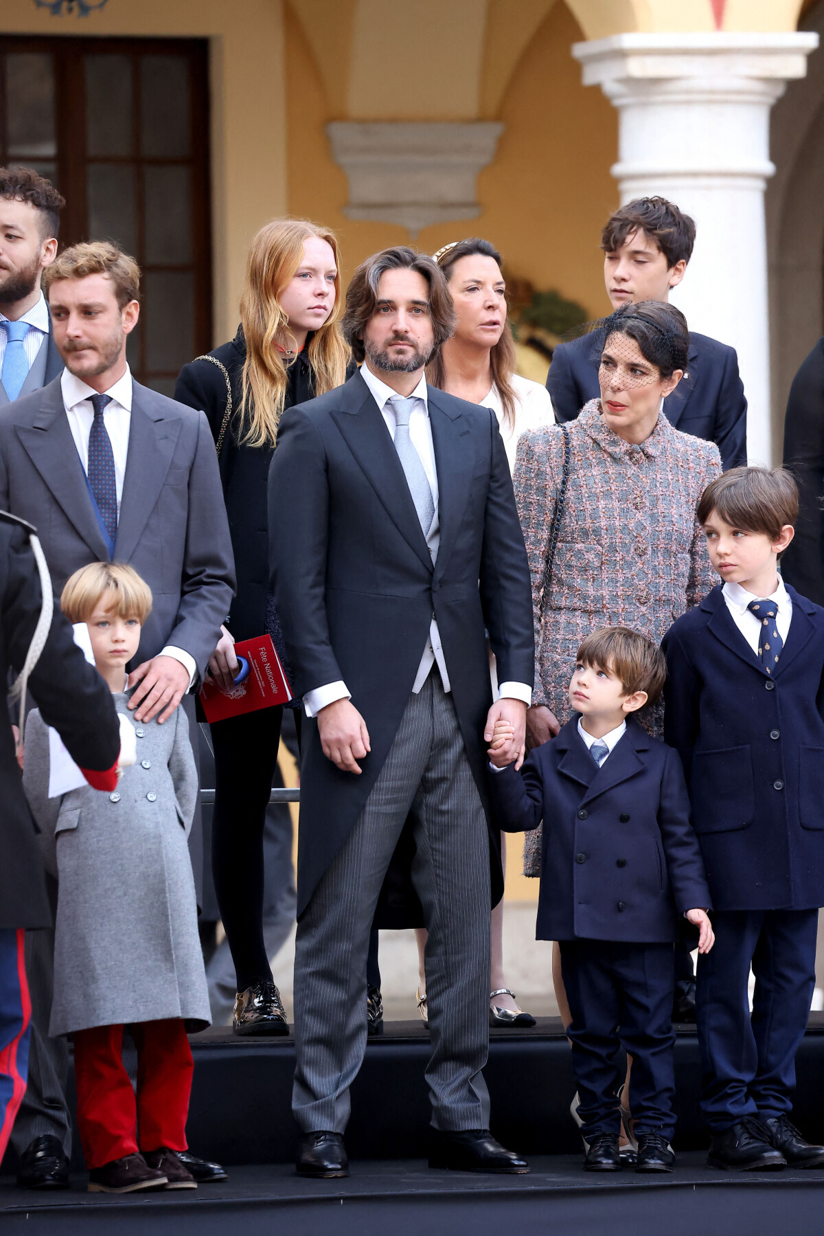 Photo : Pierre Casiraghi, Dimitri Rassam, Charlotte Casiraghi ...
