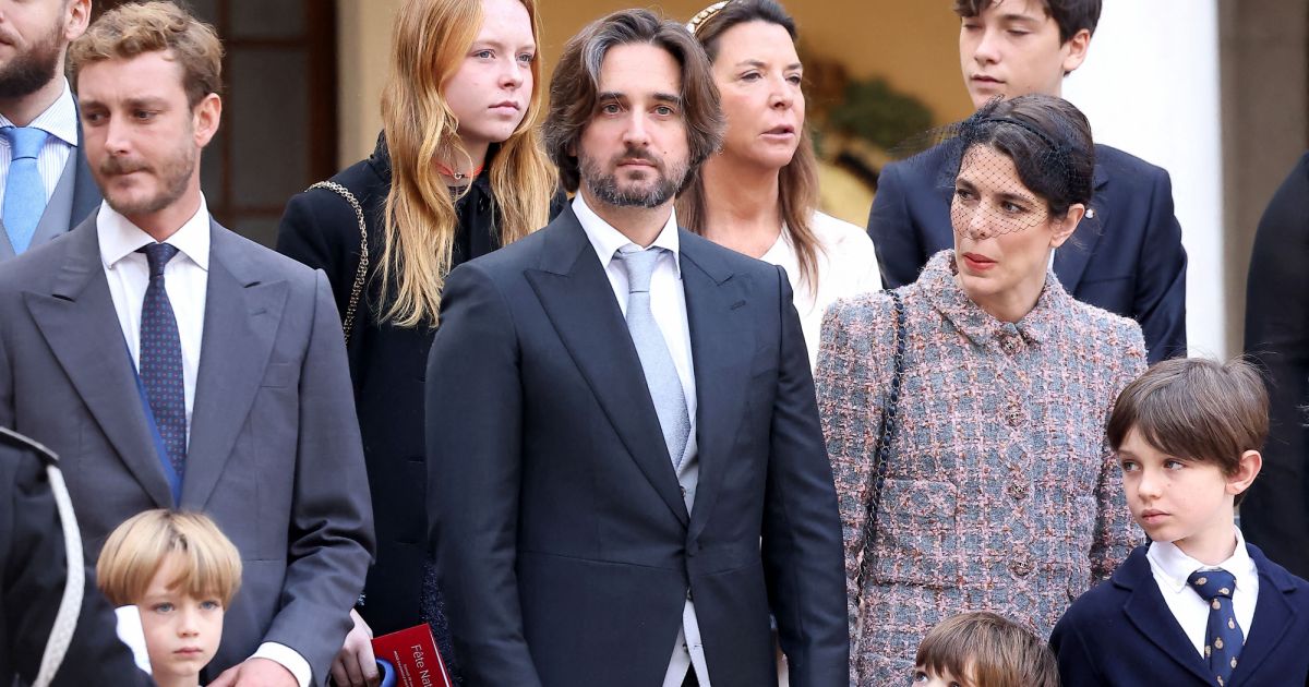 Pierre Casiraghi, Dimitri Rassam, Charlotte Casiraghi, Balthazar Rassam ...