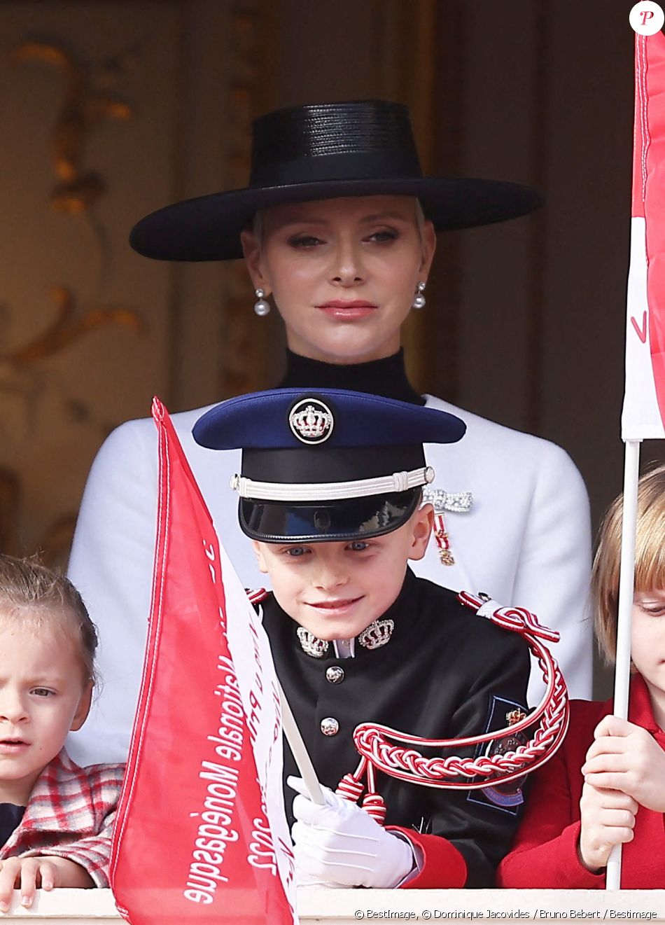 La princesse Charlène de Monaco, Le prince Jacques de Monaco, marquis ...