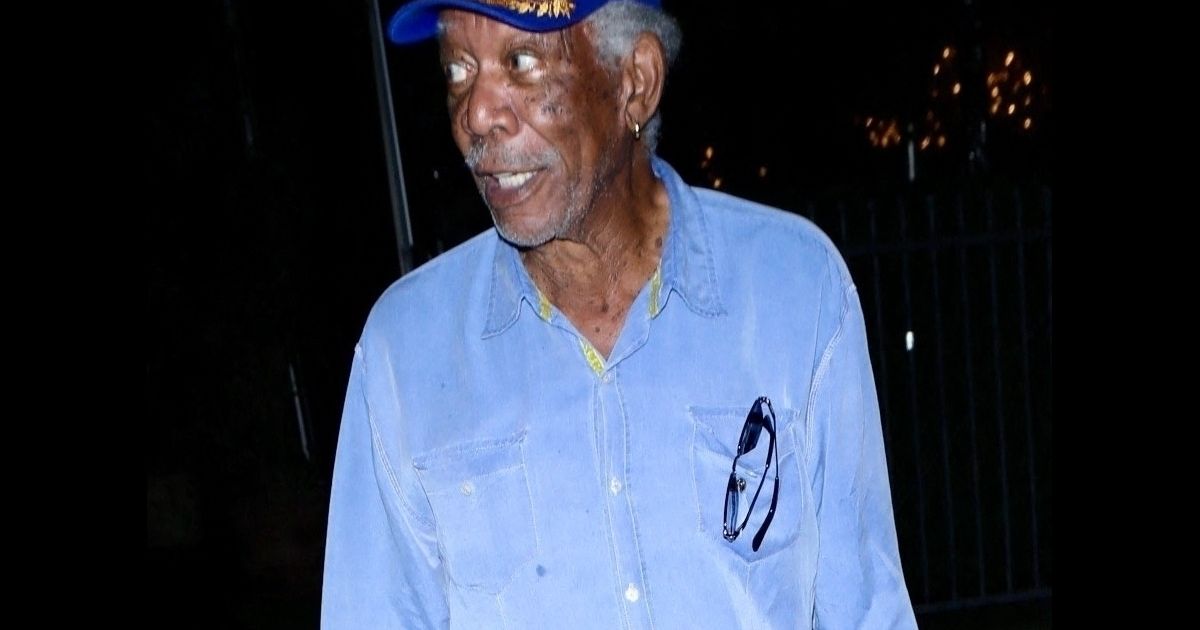 Exclusif - Morgan Freeman va dîner avec une amie au restaurant Giorgio ...