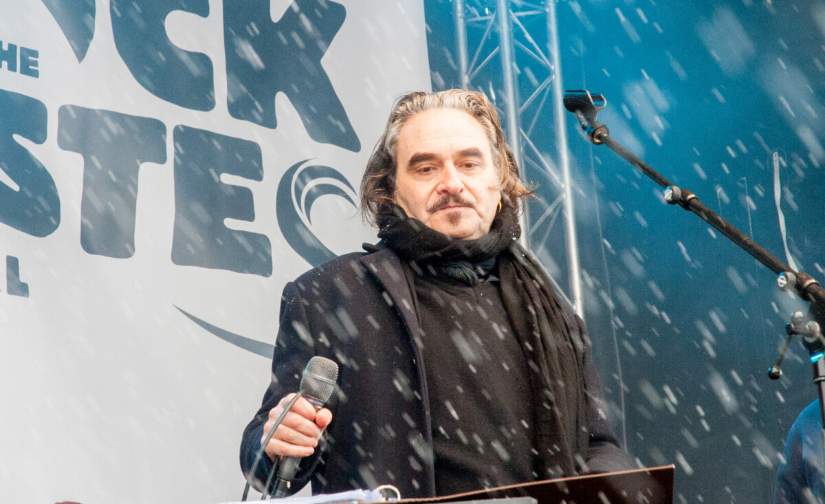 Photo : Stephan Eicher lors du Festival Rock the Pistes 2018 à Châtel ...