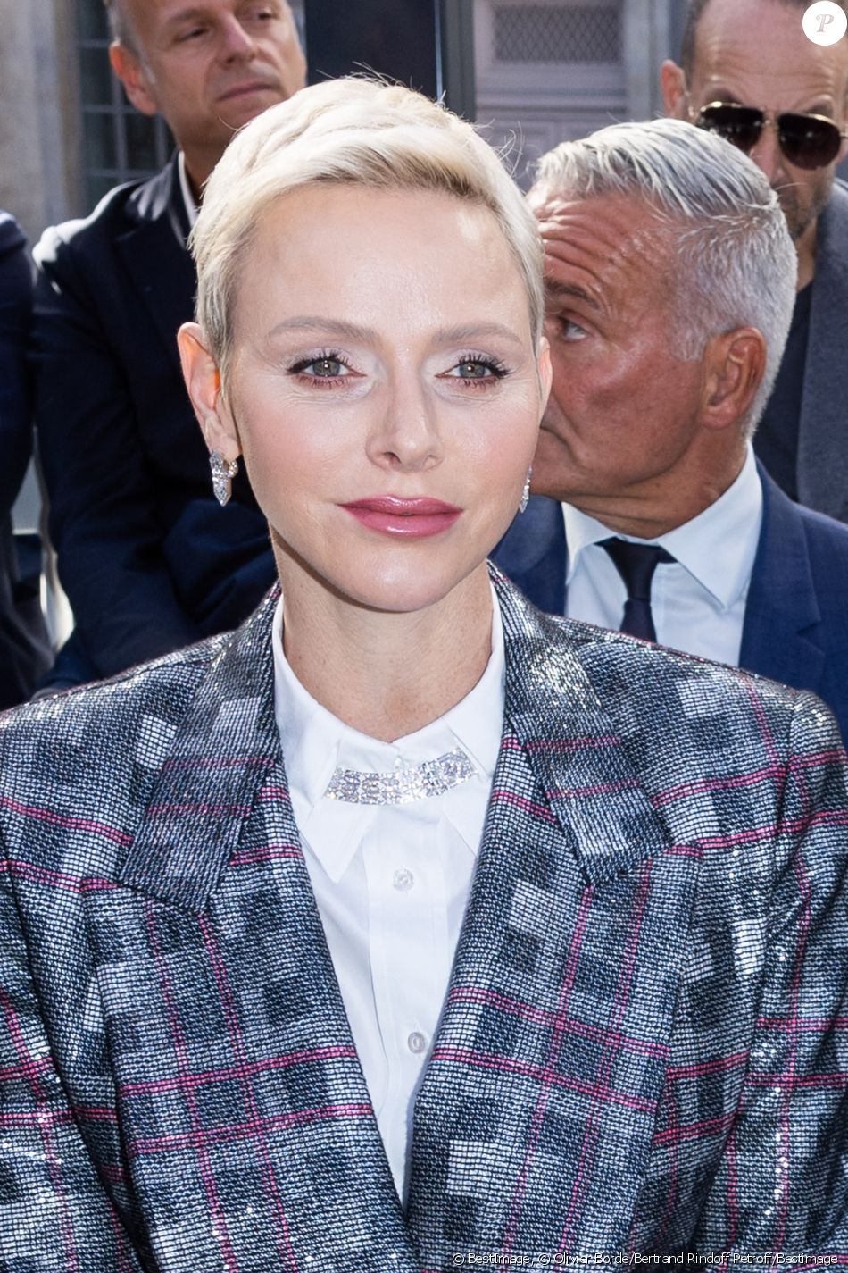 La princesse Charlène de Monaco - Front Row au défilé Louis Vuitton ...