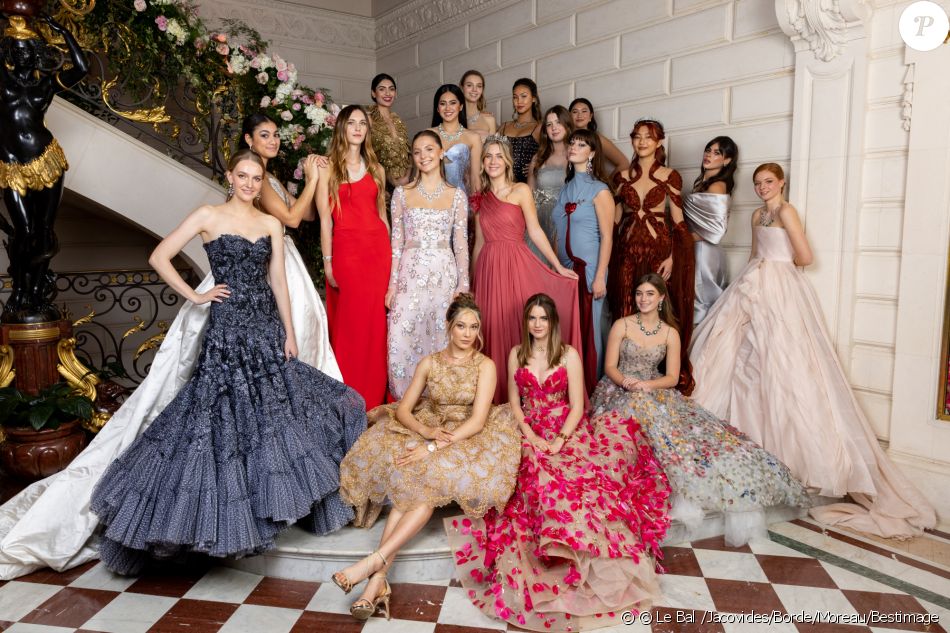 La princesse Hélène d'Orléans (Robe Georges Hobeika), Annabel Zimmer ...