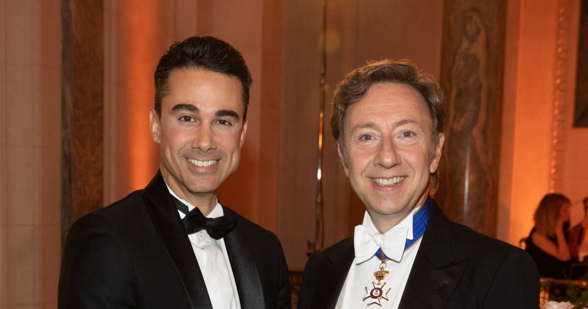 Stéphane Bern et son compagnon Yori Bailleres - Le Bal 2022, Bal des ...