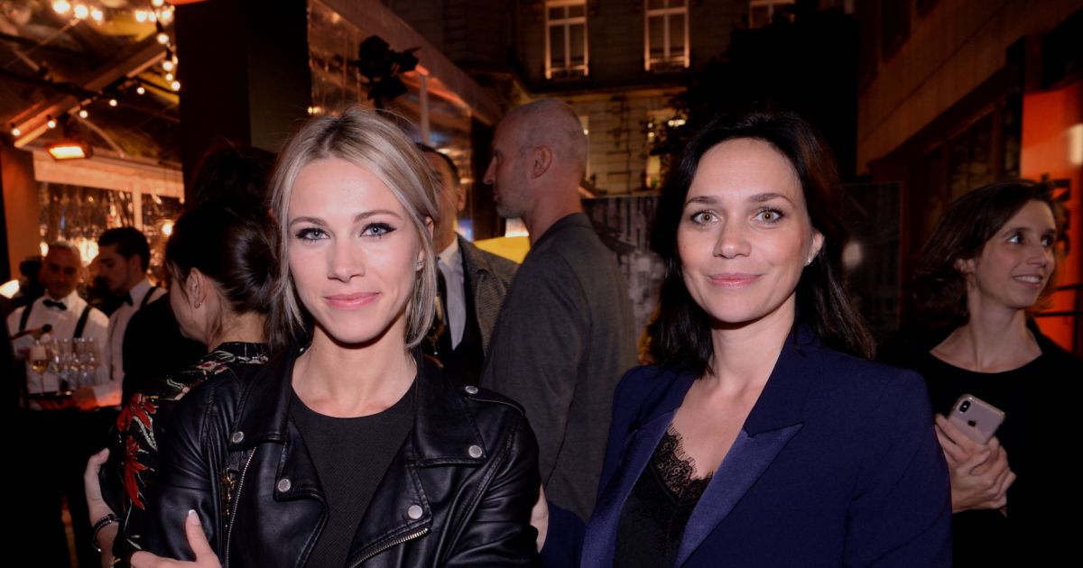 Nathalie Péchalat et Marion Rousse lors de la soirée de réouverture de ...
