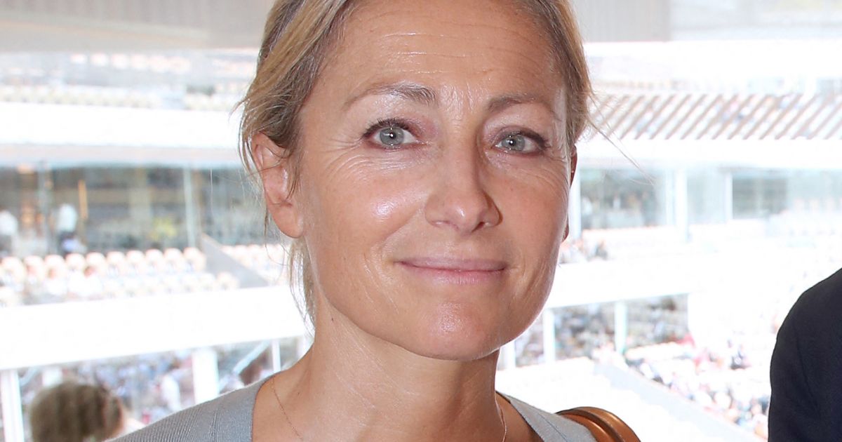 Anne-Sophie Lapix au déjeuner de France Télévision (jour 12) lors des ...