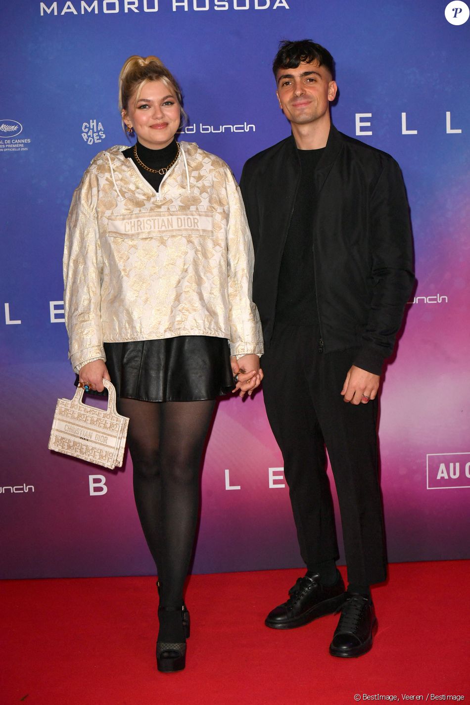 Semi Exclusif - Louane et son compagnon Florian Rossi - Avant Première ...