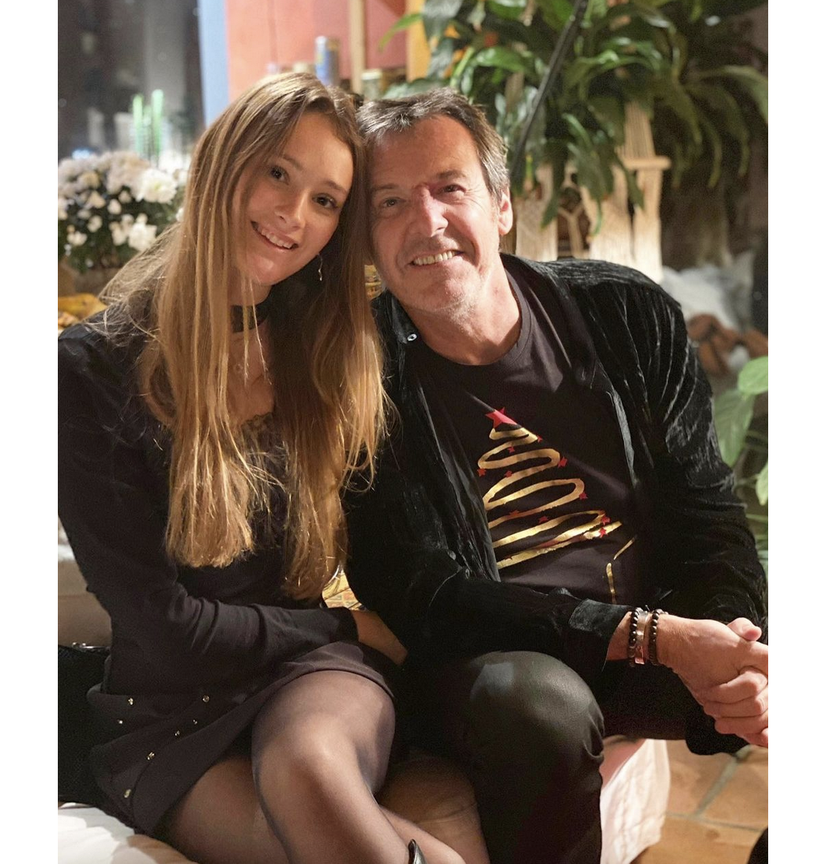 Photo : Jean-Luc Reichmann avec sa fille Rosalie sur Instagram - Purepeople