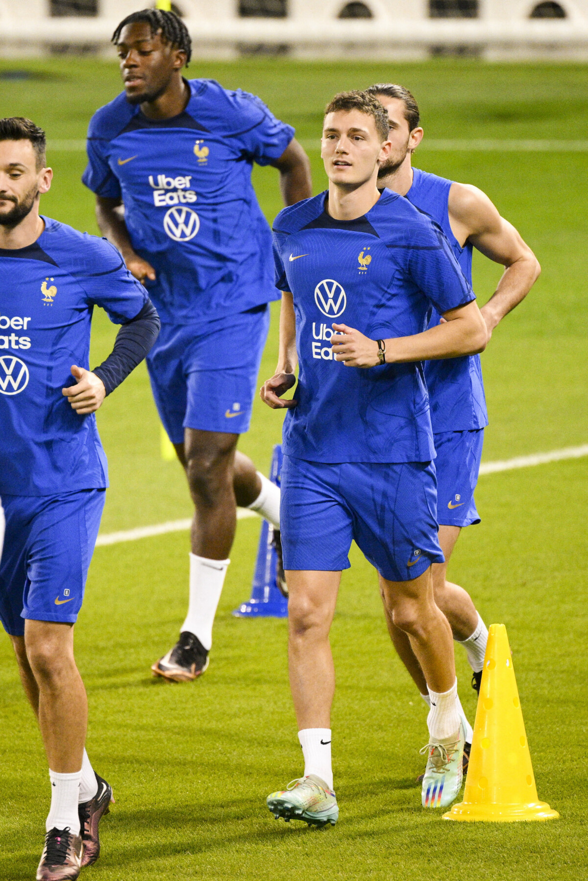 Photo : PAVARD Benjamin (FRA) - Entraînement de l'équipe de France de ...