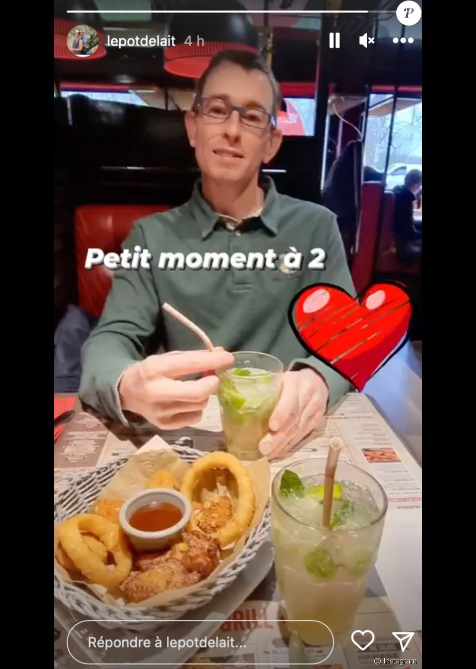 Hervé et Stéphanie sur Instagram - Purepeople