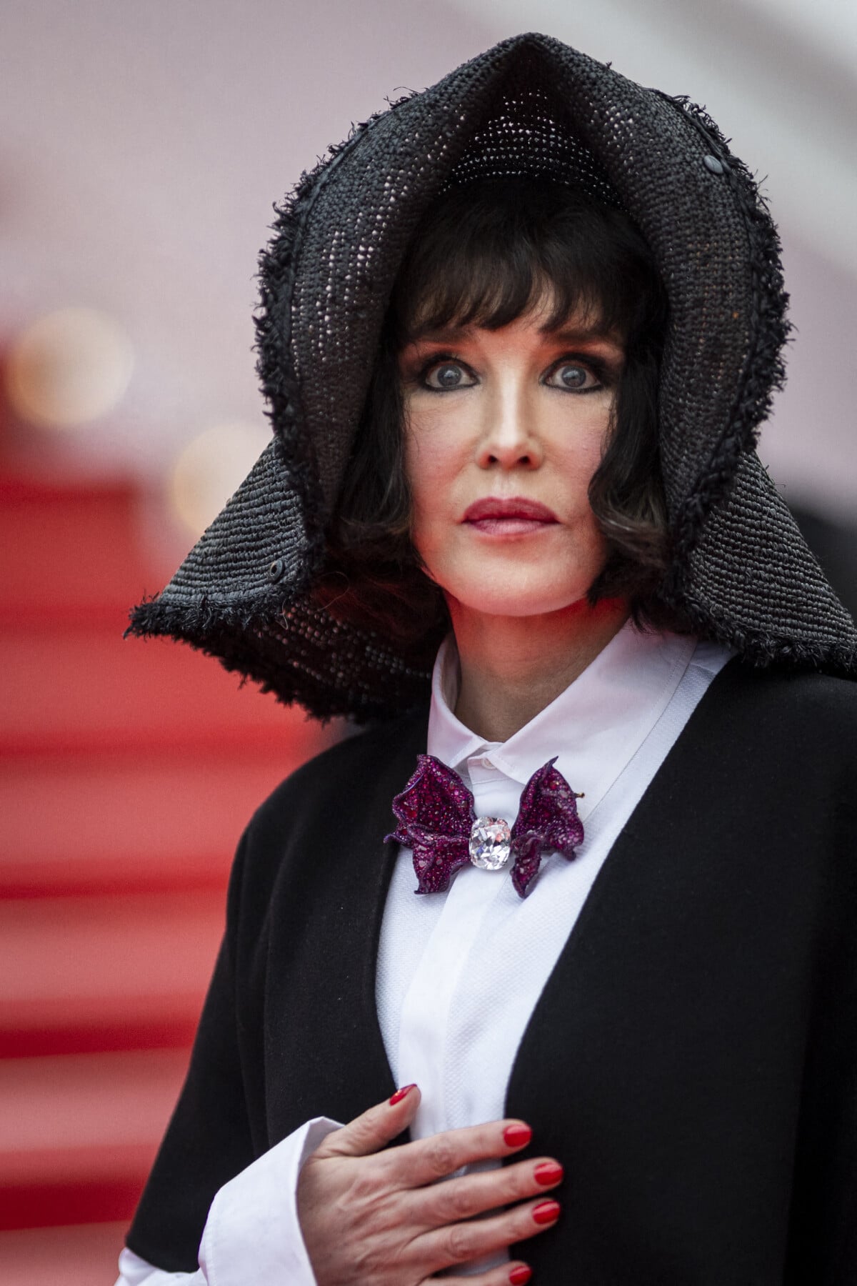 Photo : Isabelle Adjani - Montée des marches du film " Les Amandiers ...