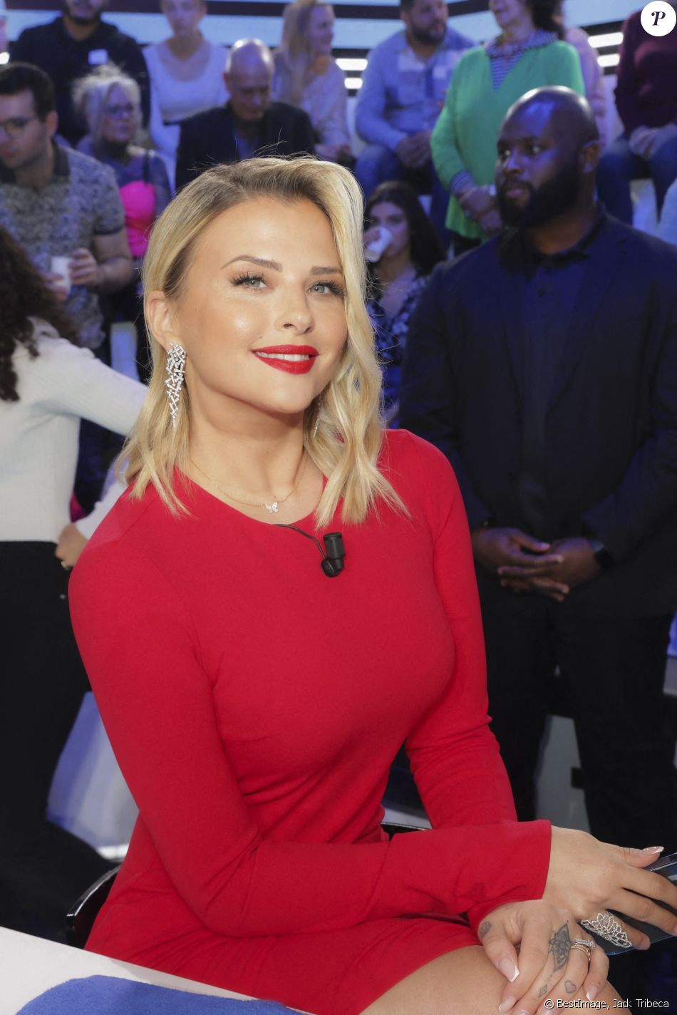 Exclusif - Kelly Vedovelli - Sur le plateau de l'émission TPMP (Touche Pas à Mon Poste ...