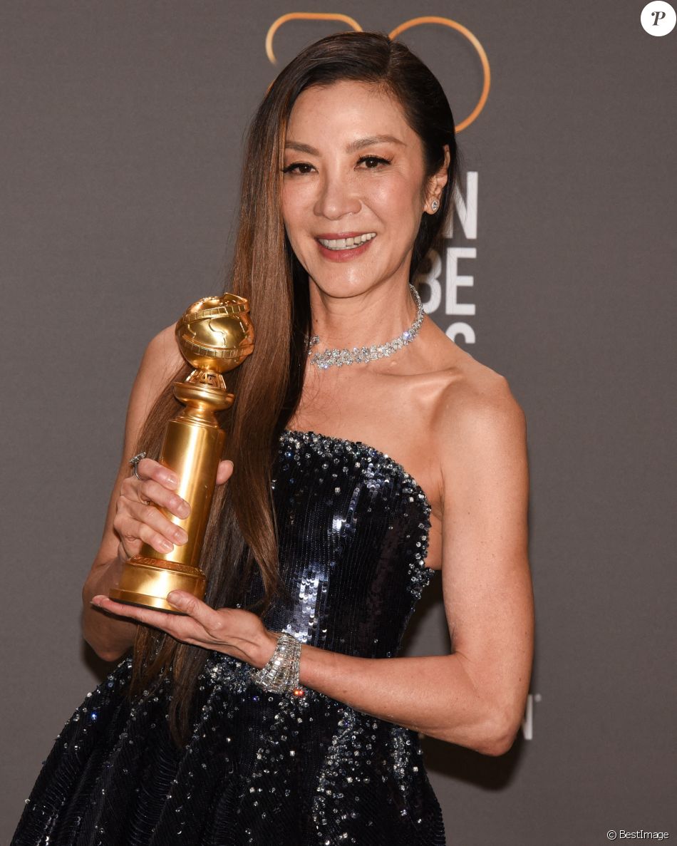 Michelle Yeoh - 80e cérémonie des Golden Globes, au Beverly Hilton à ...