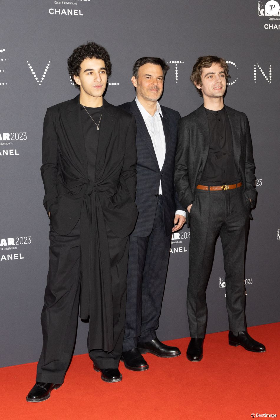 Khalil Gharbia, François Ozon, Stefan Crepon - Photocall de la soirée ...