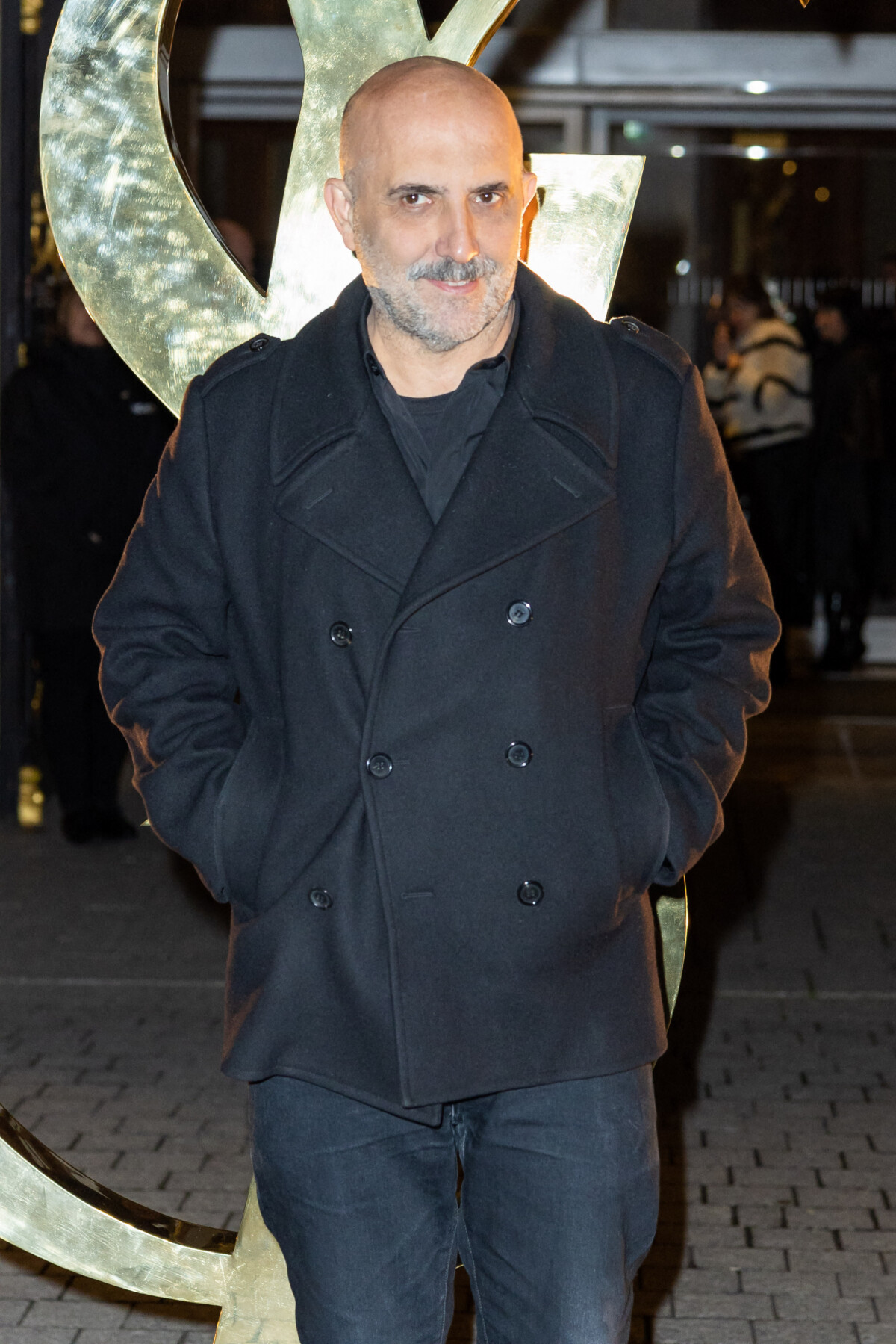 Photo : Gaspar Noé - Défilé Saint Laurent Homme Automne-Hiver 2023-2024 ...