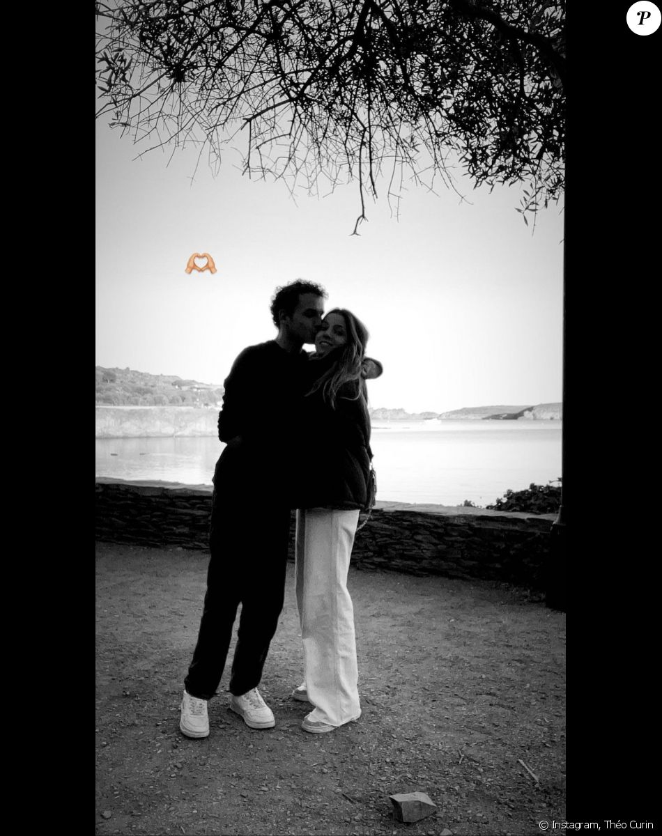 Théo Curin fou amoureux de sa très discrète compagne, il partage un ...