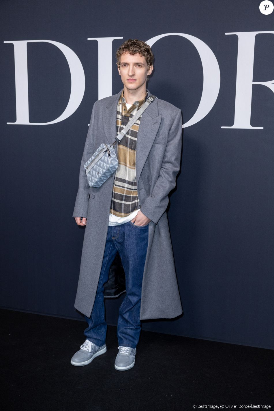 Aliocha Schneider - Photocall du défilé Dior lors de la Fashion Week ...