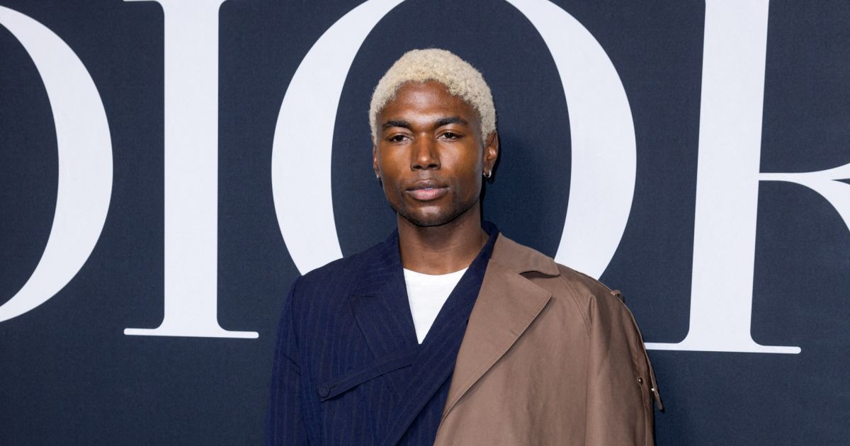 Deon Hinton - Photocall du défilé Dior lors de la Fashion Week Homme automne-hiver 2023/24 de ...
