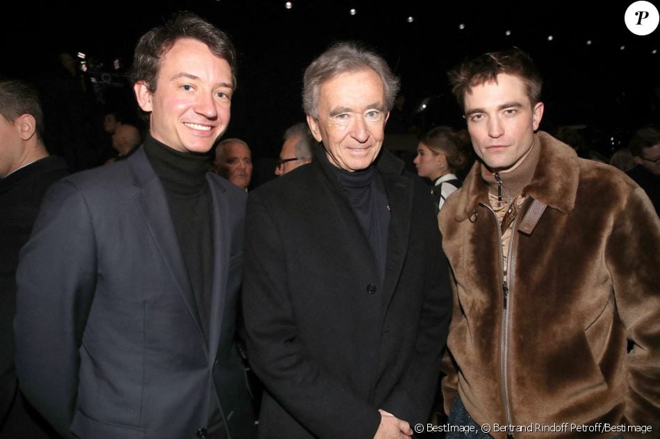 Frédéric Arnault, Antoine Arnault et Robert Pattinson - Front Row du ...