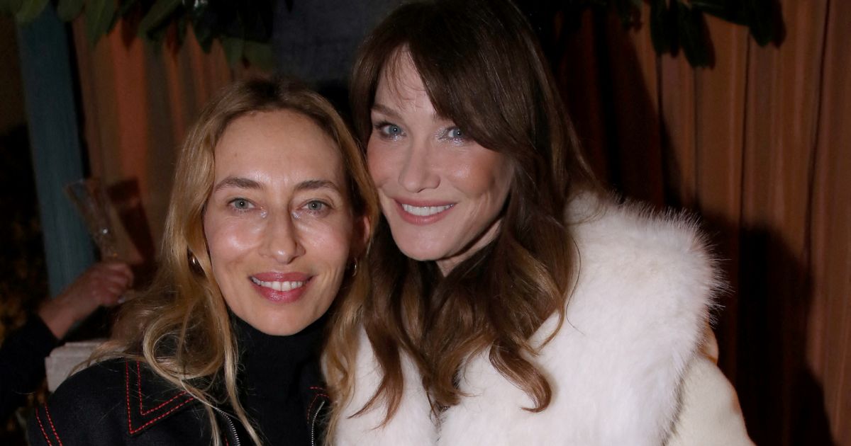 Alexandra Golovanoff et Carla Bruni - Sarkozy - Dîner privé pour ...