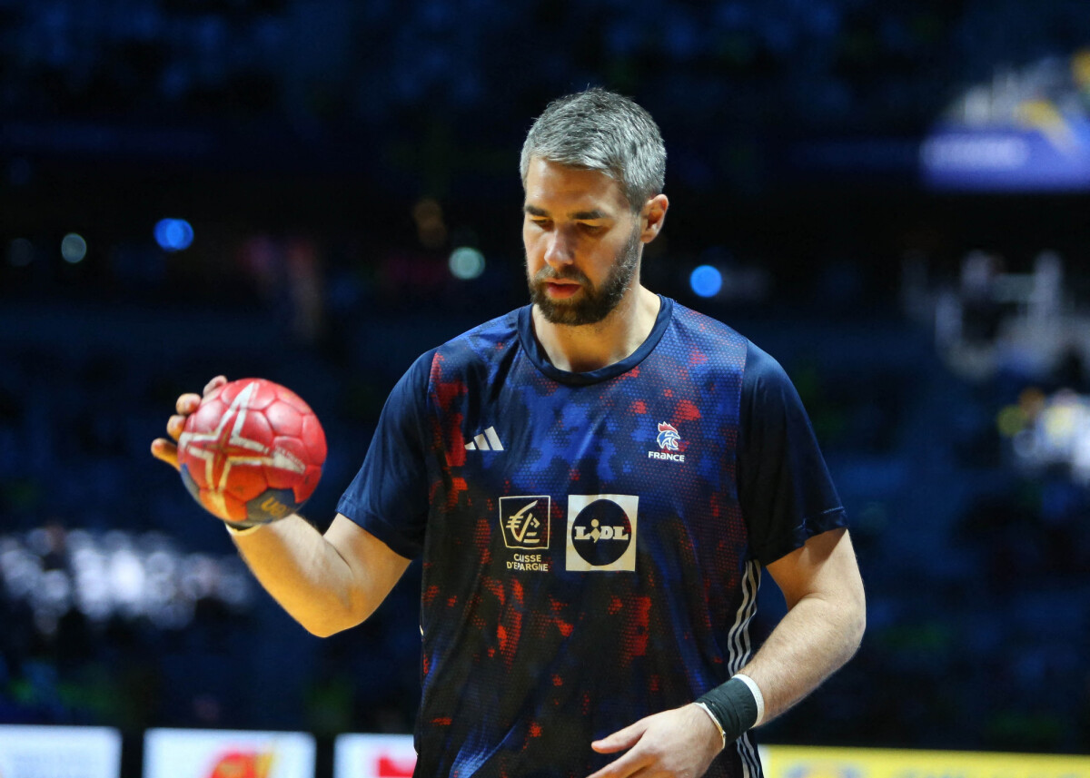 Photo : Lucas Karabatic - Championnat du monde de handball - Match ...