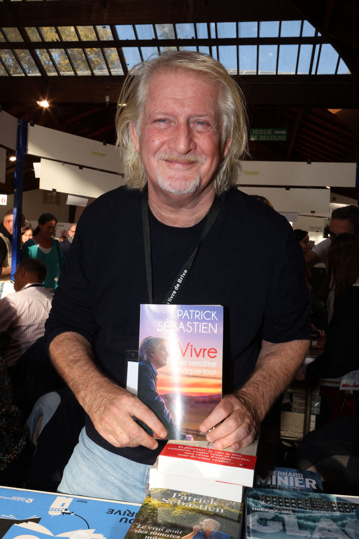 Photo : Patrick Sébastien - Personnalités à la 40ème Foire du Livre de ...