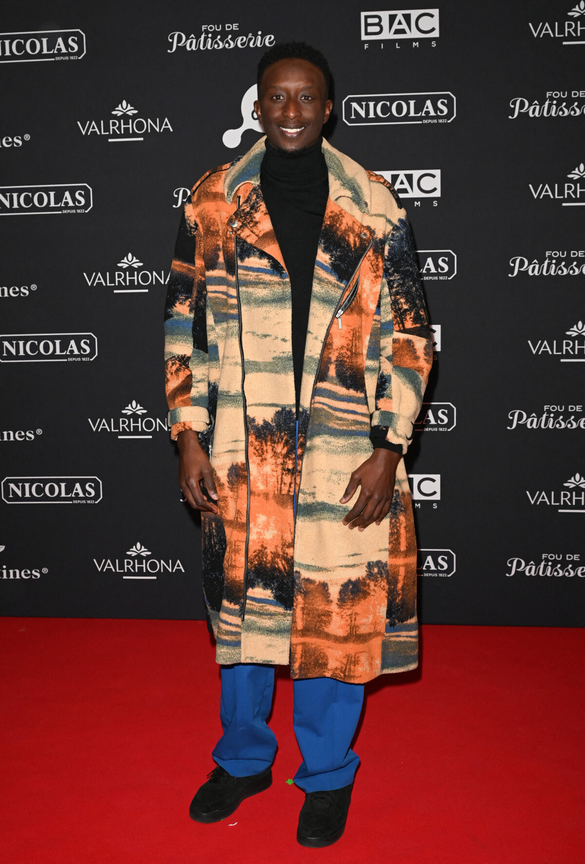 Photo : Ahmed Sylla - Première du film "À la belle étoile" au cinéma Le ...