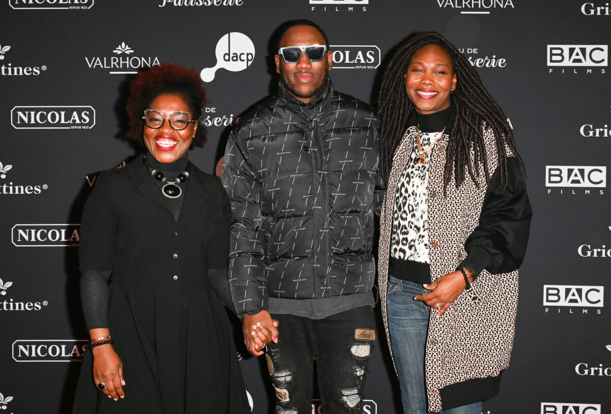 Photo : Claudia Tagbo, Mokobé Traore et Kareen Guiock Thuram - Première ...