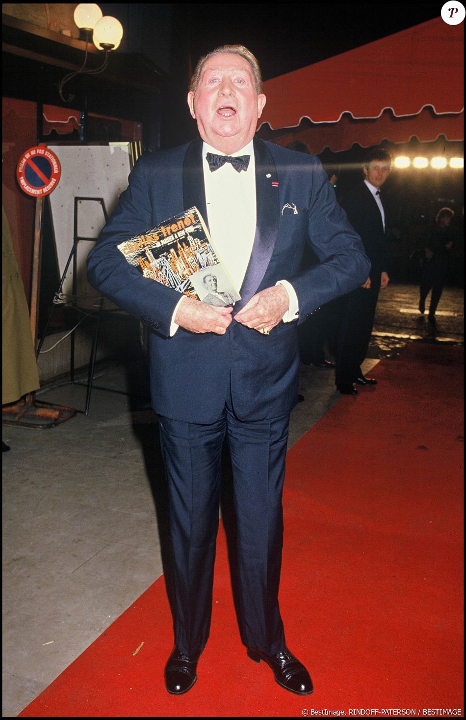 Charles Trenet aux Victoires de la musique en 1985. - Purepeople
