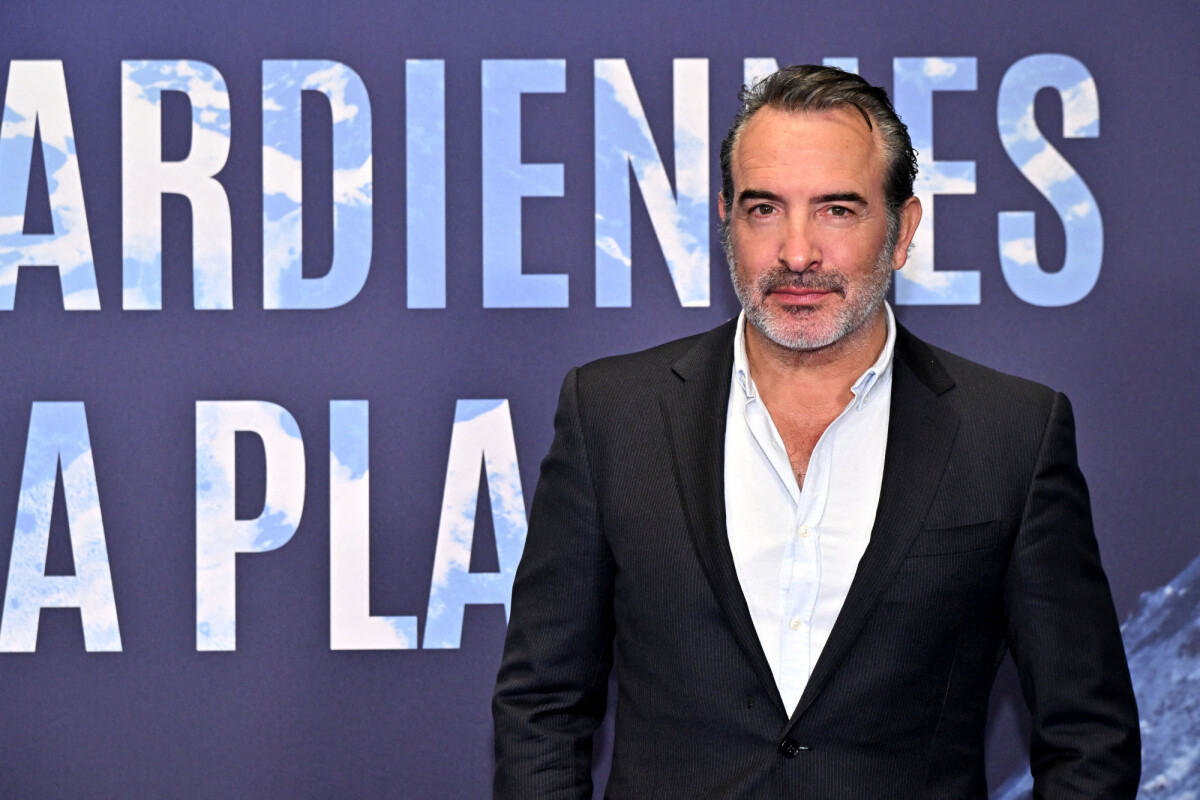 Photo : Jean Dujardin durant l'avant première mondiale au Grimaldi ...