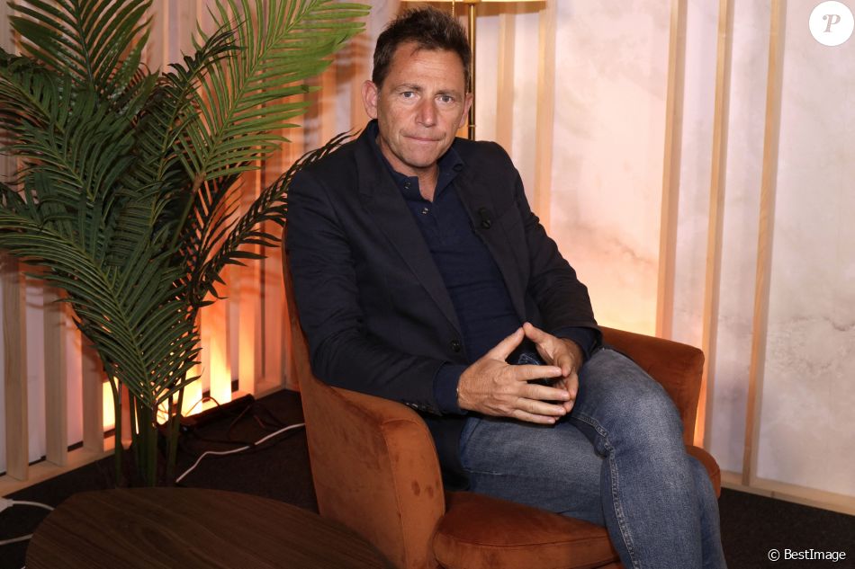 Portrait de Daniel Riolo lors de l'enregistrement de l'émission Chez ...