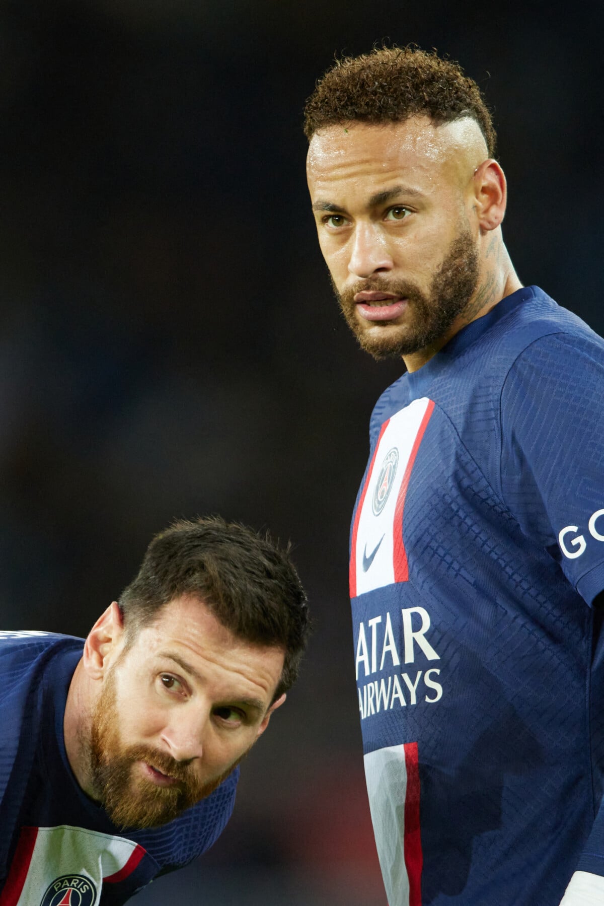 Photo : Lionel Leo Messi, Neymar Jr - Match de Ligue 1 Uber Eats "PSG ...