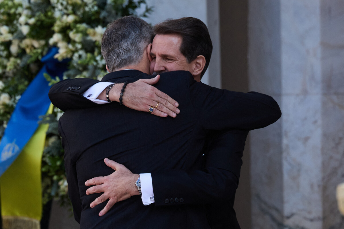 Photo : Le roi Felipe VI d'Espagne, le prince Paul (Pavlos) de Grèce ...