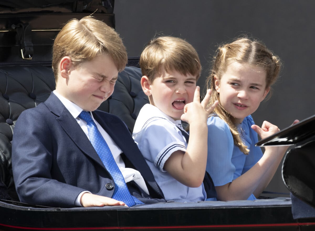 Photo : C'est officiel : la princesse Charlotte et son frère Louis participeront au couronnement ...