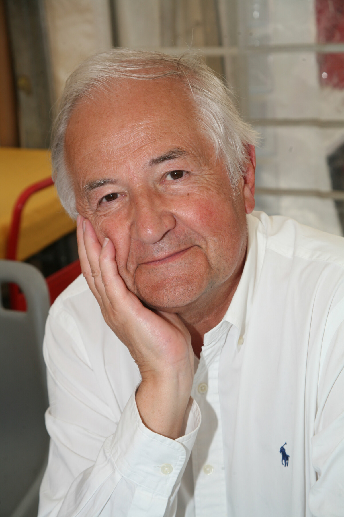 Photo : Jacques Mailhot (président du salon) lors du 33ème salon du ...